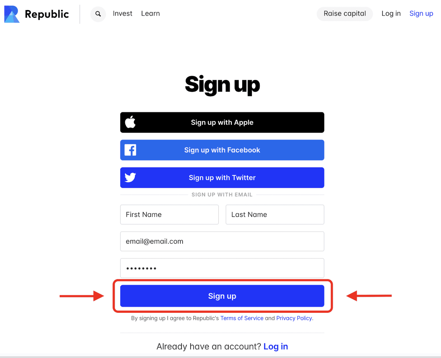 Republic Account & KYC Instructions - Japanese — Republic